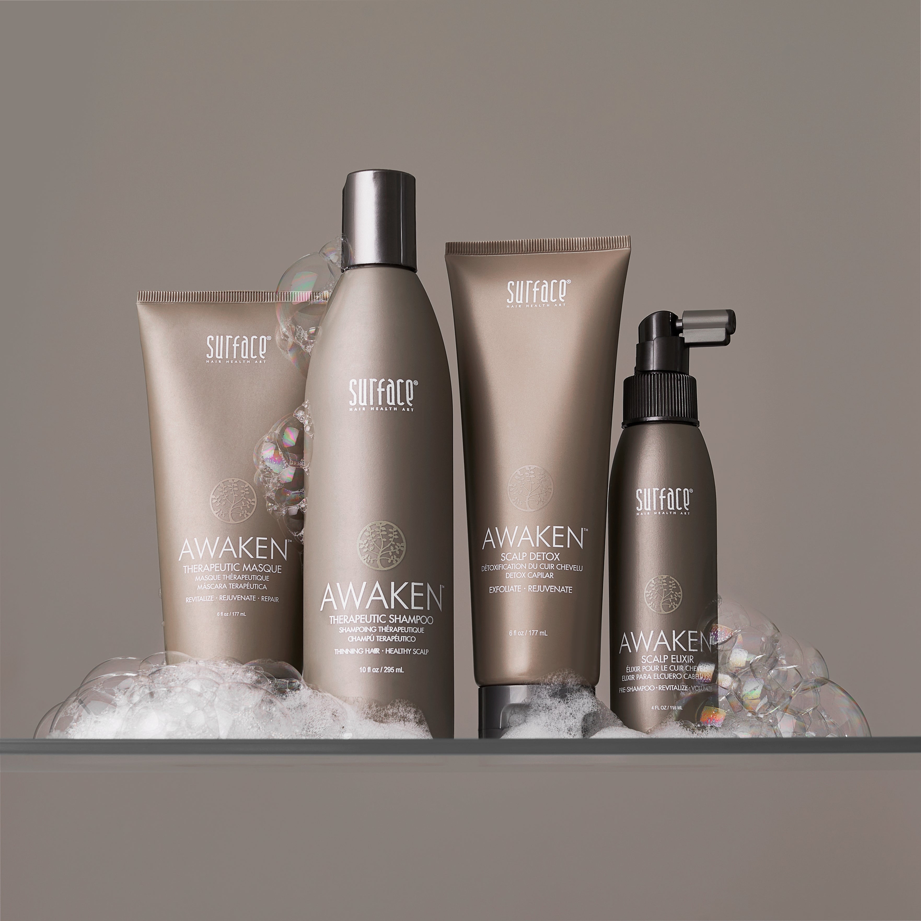 Surface awaken shampoo store