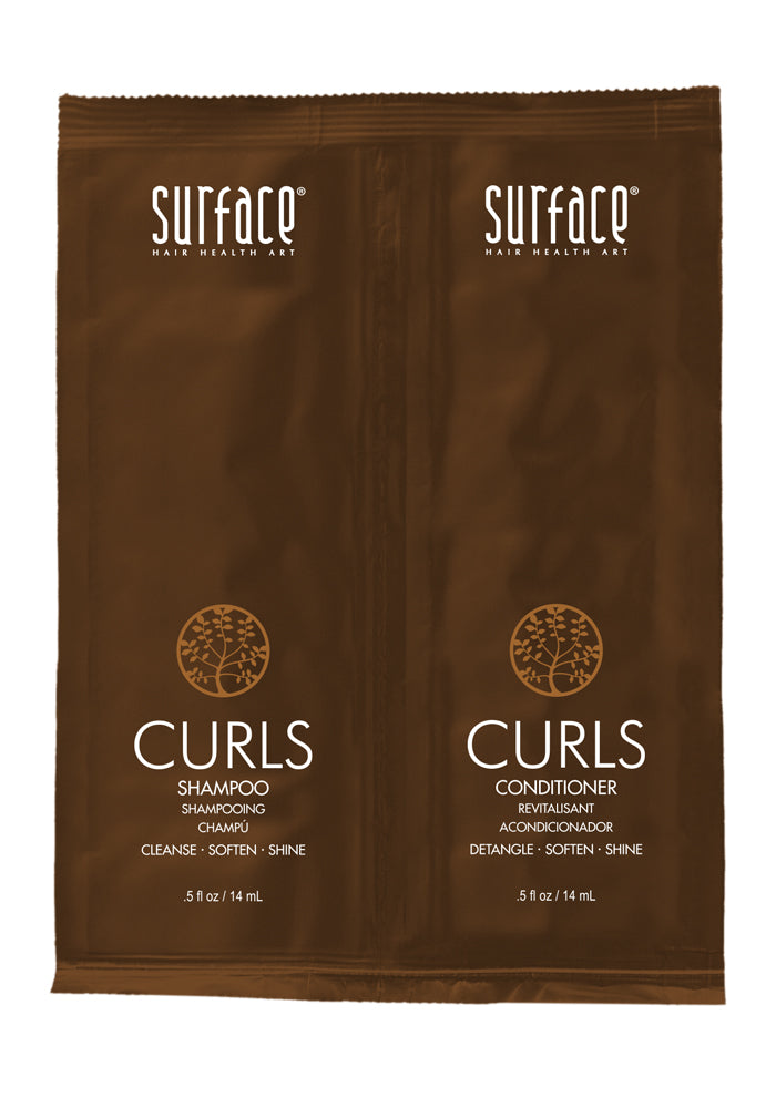 CURLS SHAMPOO / CONDITIONER DUO FOILS – Surface Hair