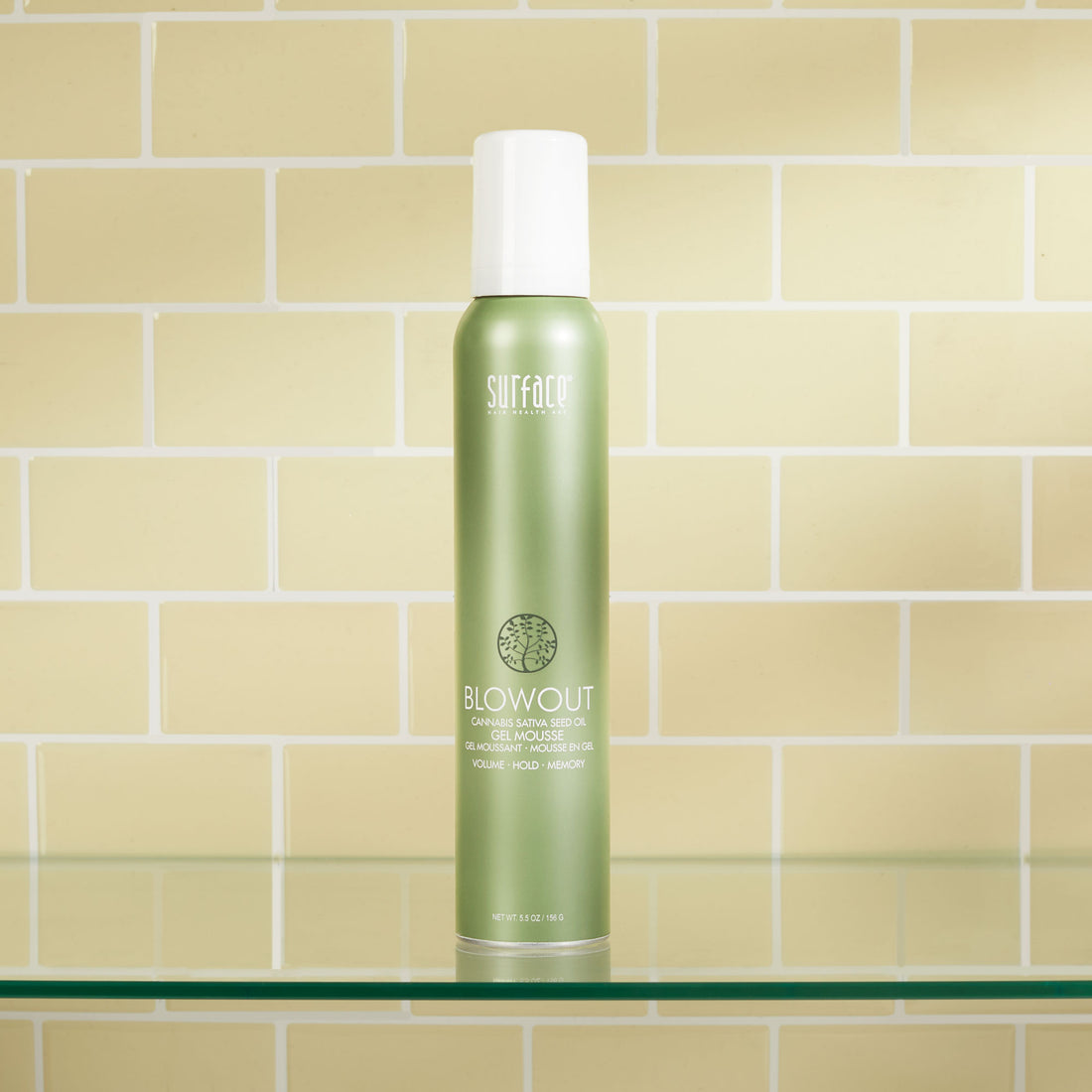 Surface Blowout Gel Mousse | Strong, Flexable Hold – Surface Hair